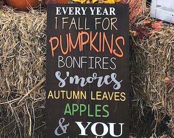 Every Year I Fall - Etsy