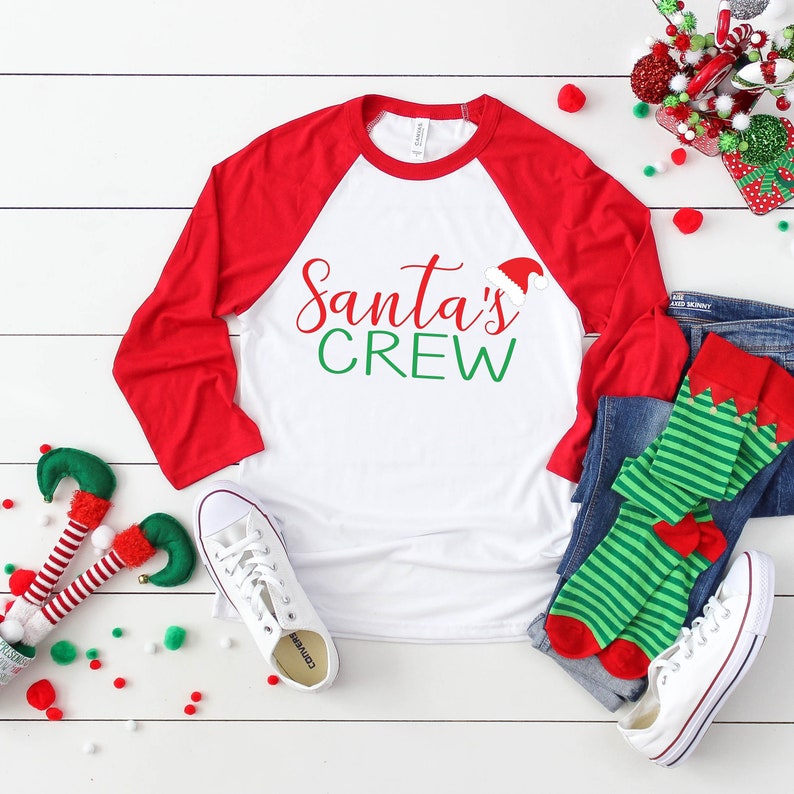Christmas Shirt Svg Santas Crew Svg Family Christmas Shirts | Etsy Christmas Shirt Svg Santas Crew Svg Family Christmas Shirts | Etsy