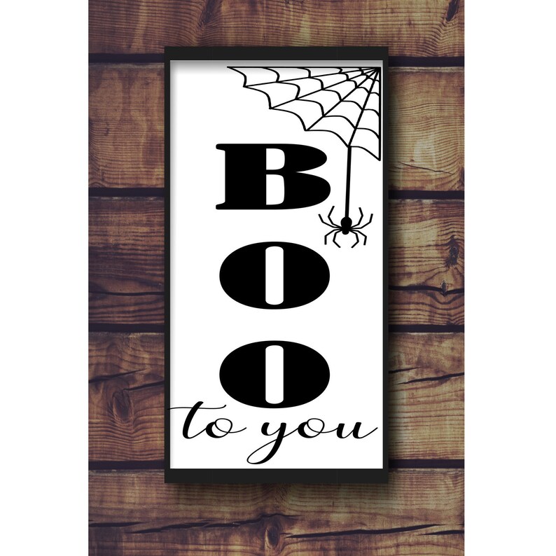 Halloween sign svg halloween sign boo sign fall sign fall | Etsy