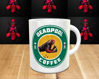 Deadpool coffee mug | Etsy