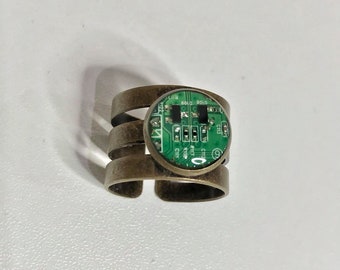 Circuit Board Ring - Etsy