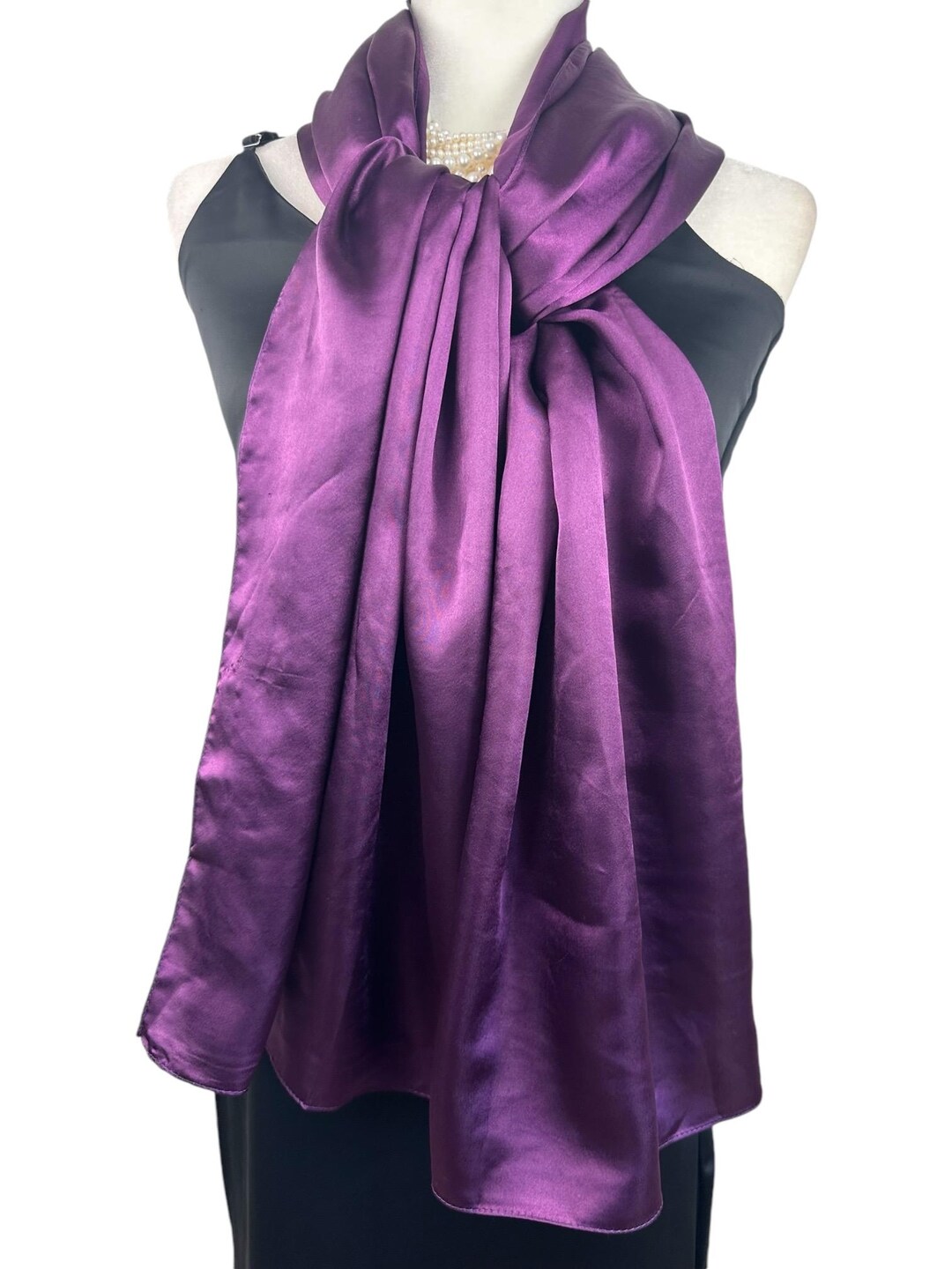 Purple Satin Dressy Formal Shawlfashionable Dressy Formal ...