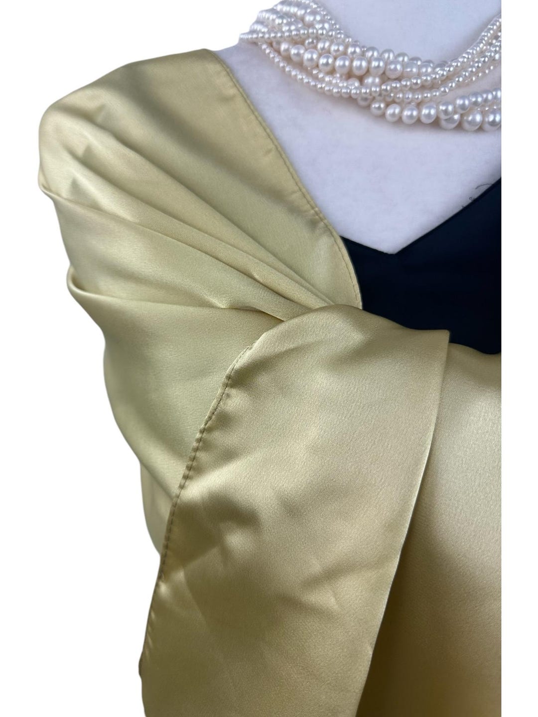 Gold Poly Satin Shawl |elegant Wedding Coverup|special Occasion Wrap ...
