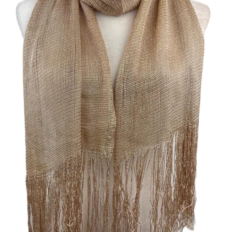Metallic Scarf - Etsy