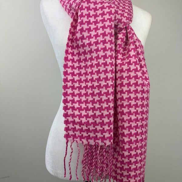 Hot Pink Scarf - Etsy