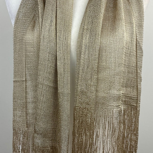 Metallic Scarf - Etsy