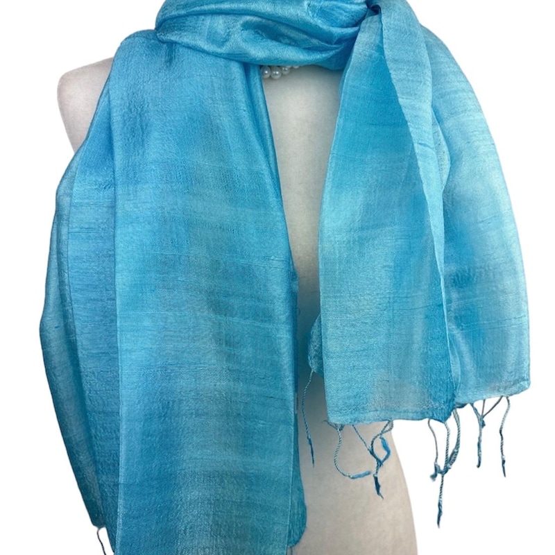 Turquoise Scarves - Etsy