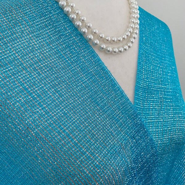 Turquoise Mesh - Etsy