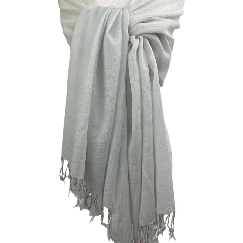 Grey Pashmina - Etsy