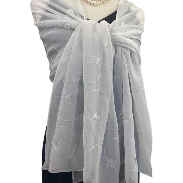 Ivory Wedding Shawl - Etsy