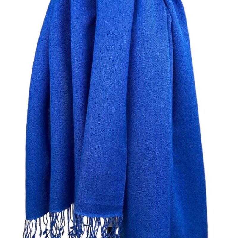 Cobalt Blue Scarf - Etsy