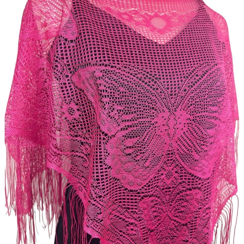 Butterfly Poncho - Etsy