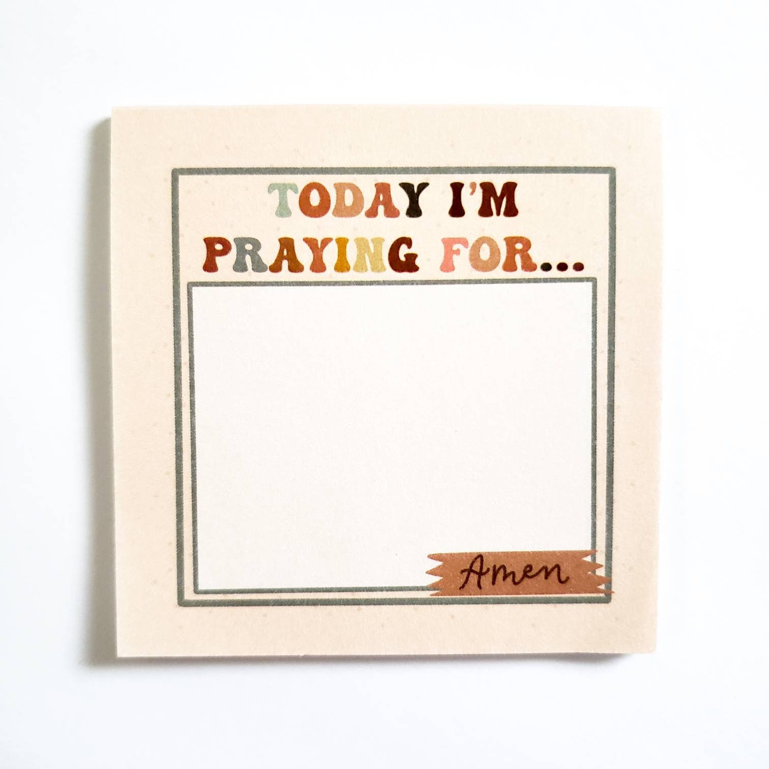 Prayer Notepad | Etsy