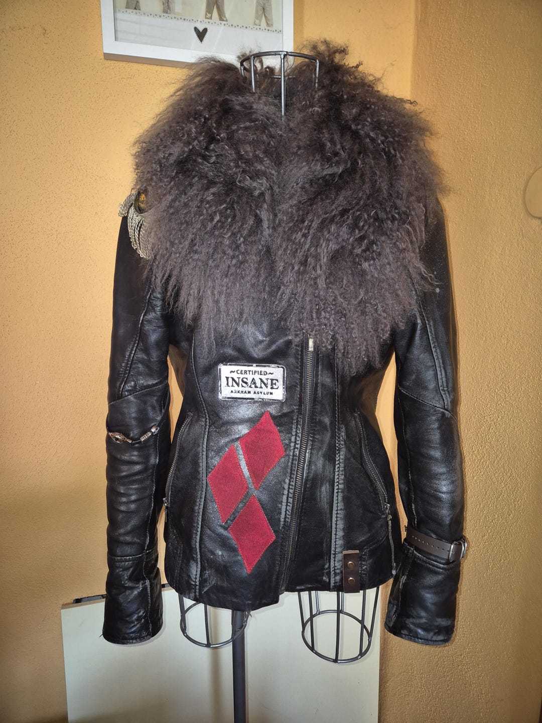 Wasteland Jacket, Endtime, Leather Jacket - Etsy