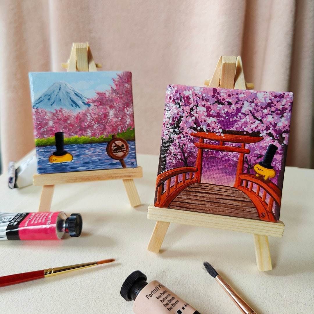 CUSTOMIZABLE MINI CANVAS M. Croustiman - Etsy