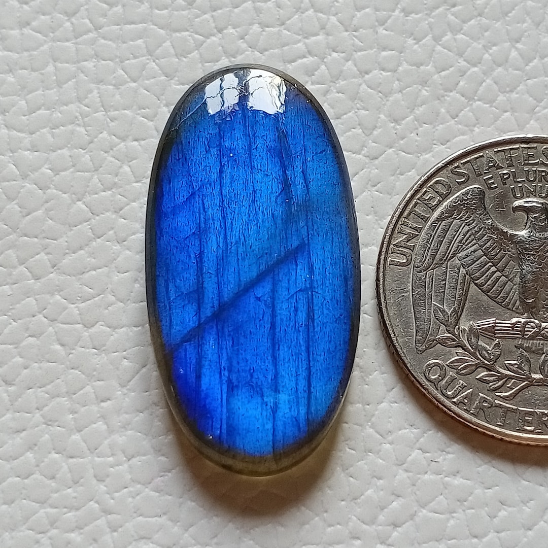 Rare Deep Blue Labradorite Gemstone Loose Labradorite - Etsy