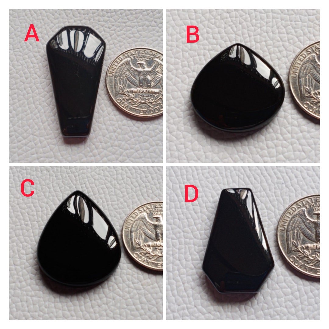 AAA Quality Black Onyx Mix Shape and Size Hand Polished Black Onyx ...