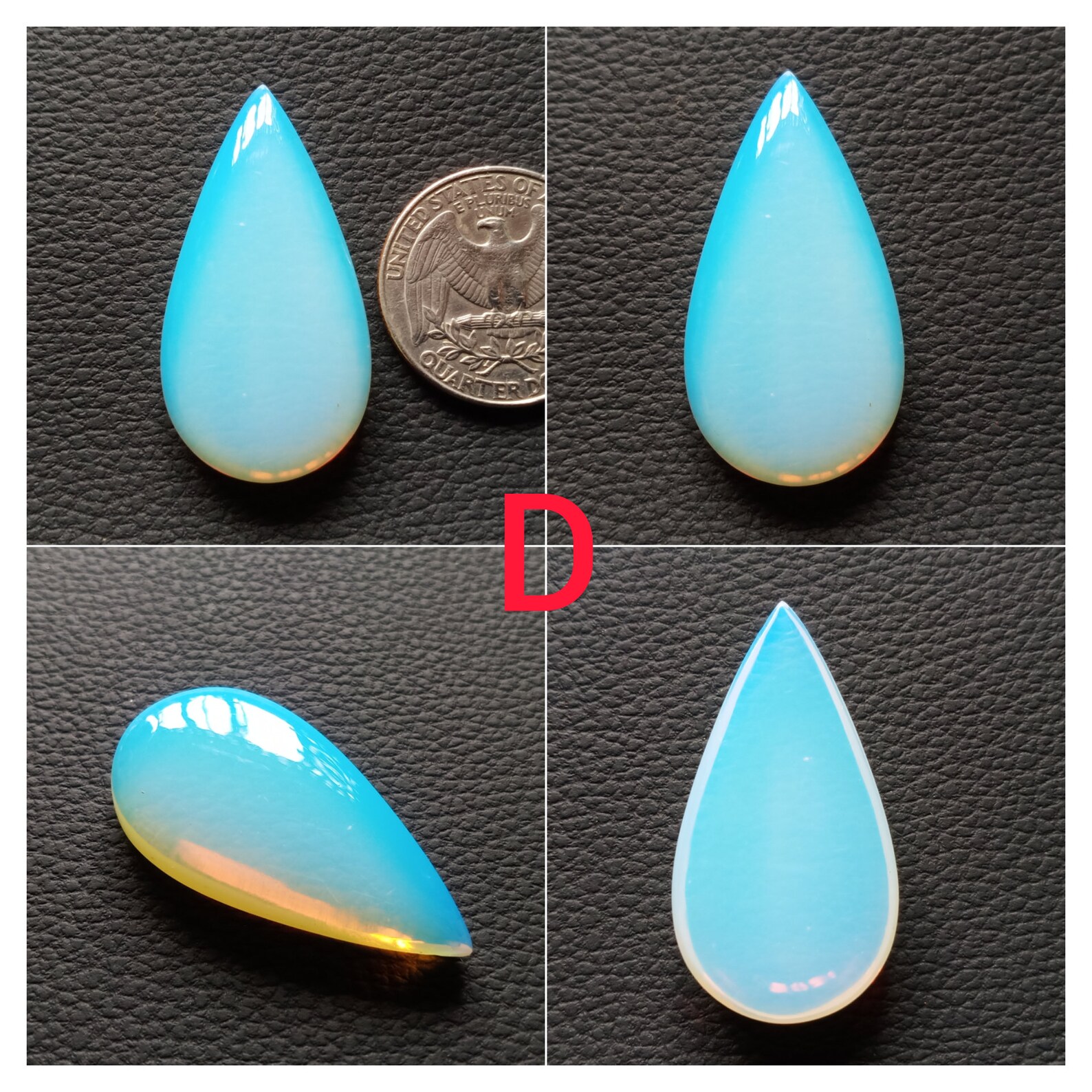 Beautiful Blue Opalite Stone Opalite Gemstone for Pendant - Etsy