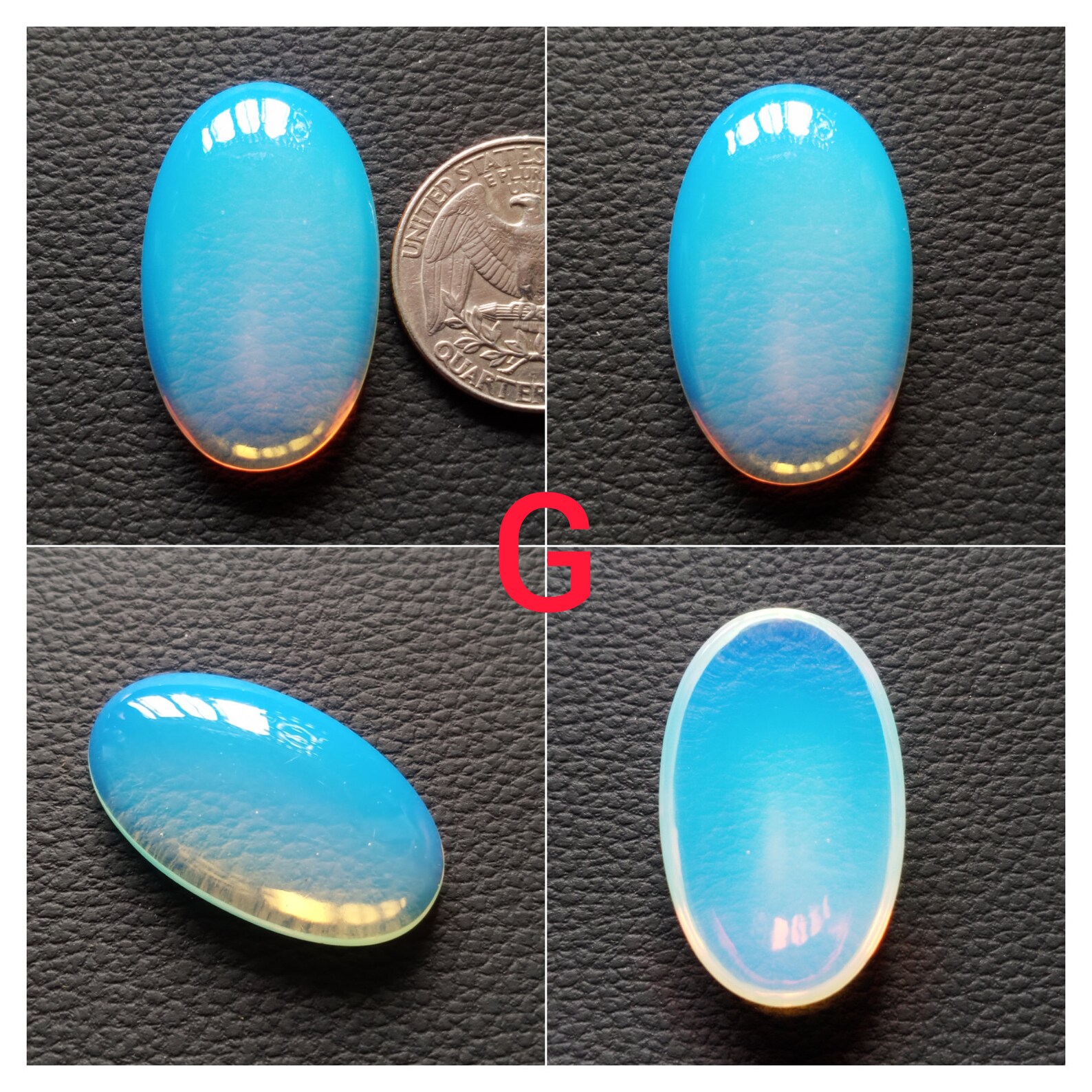 Beautiful Blue Opalite Stone Opalite Gemstone for Pendant - Etsy