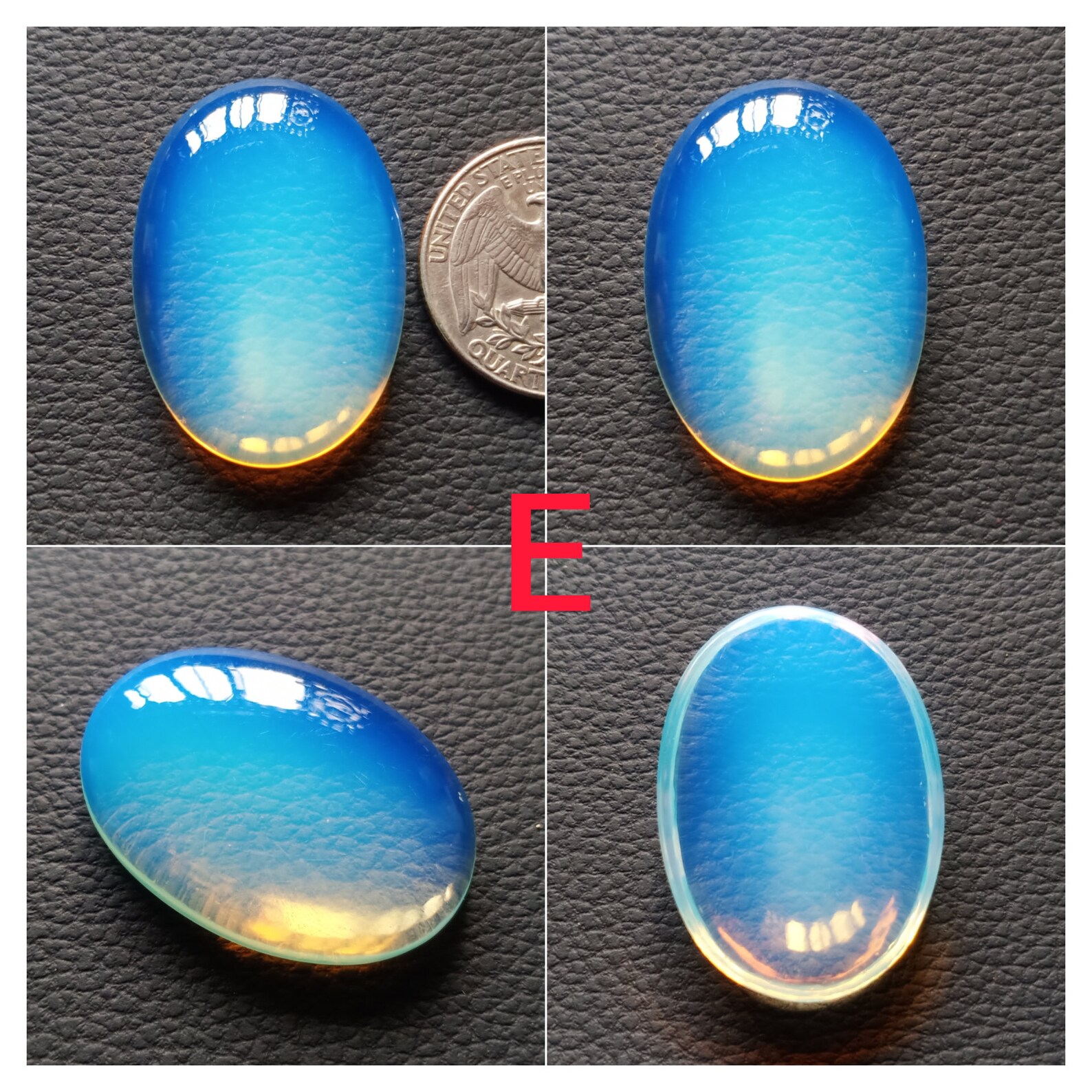 Beautiful Blue Opalite Stone Opalite Gemstone for Pendant - Etsy