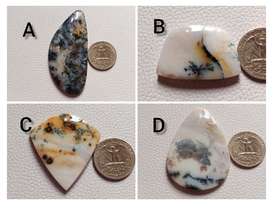 Amazing Dendritic Agate Gemstone Mix Shape & Size Loose Dendrite Opal ...