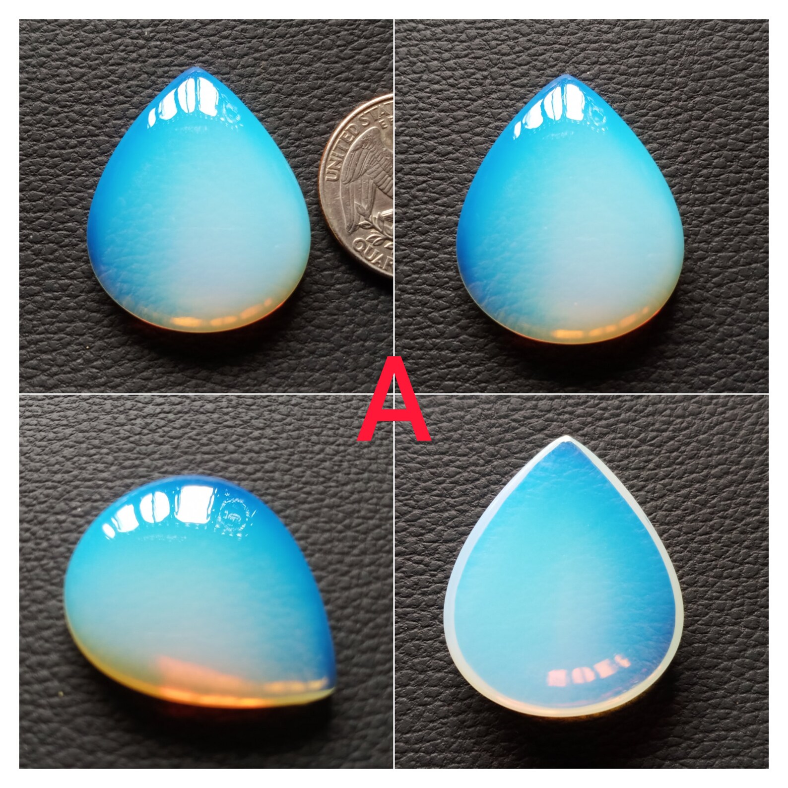 Beautiful Blue Opalite Stone Opalite Gemstone for Pendant - Etsy