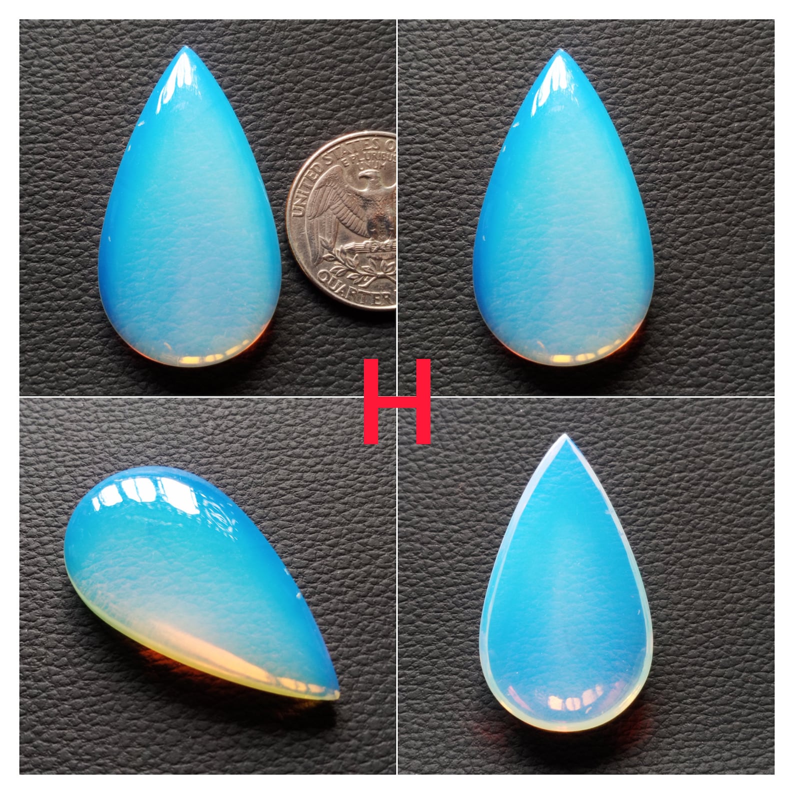 Beautiful Blue Opalite Stone Opalite Gemstone For Pendant | Etsy