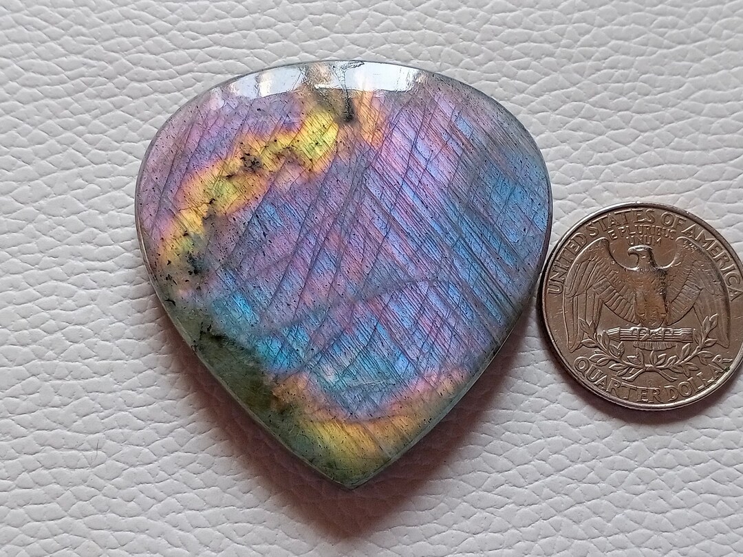 Very Rare Multi Purple Labradorite Gemstone Cabochon Pendant Jewelry ...