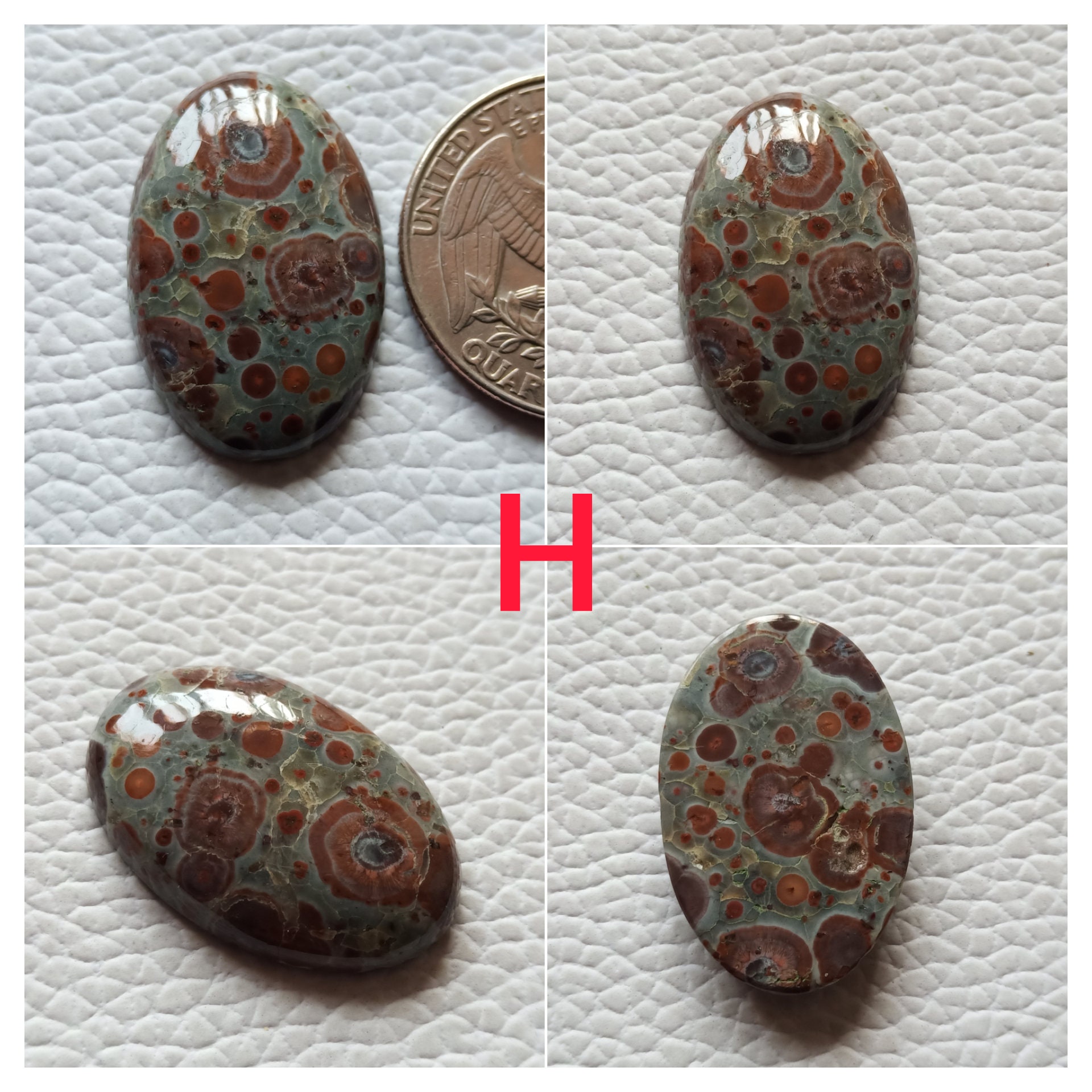 Attractive Poppy Jasper Gemstone For Jewelry Making Stone Mix | Etsy