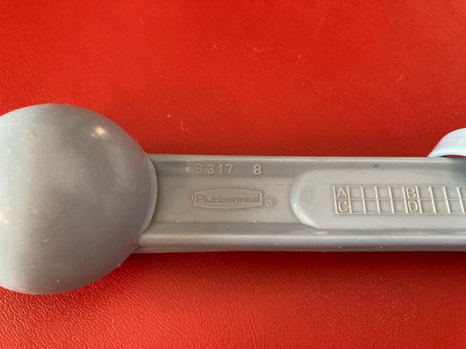 Vintage Rubbermaid Country Blue Measuring Spoon Set 8317 Set | Etsy