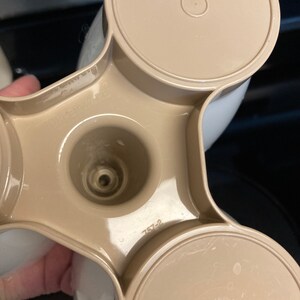 Vintage Tupperware Condiment Caddy, Tupperware Triple Condiments ...