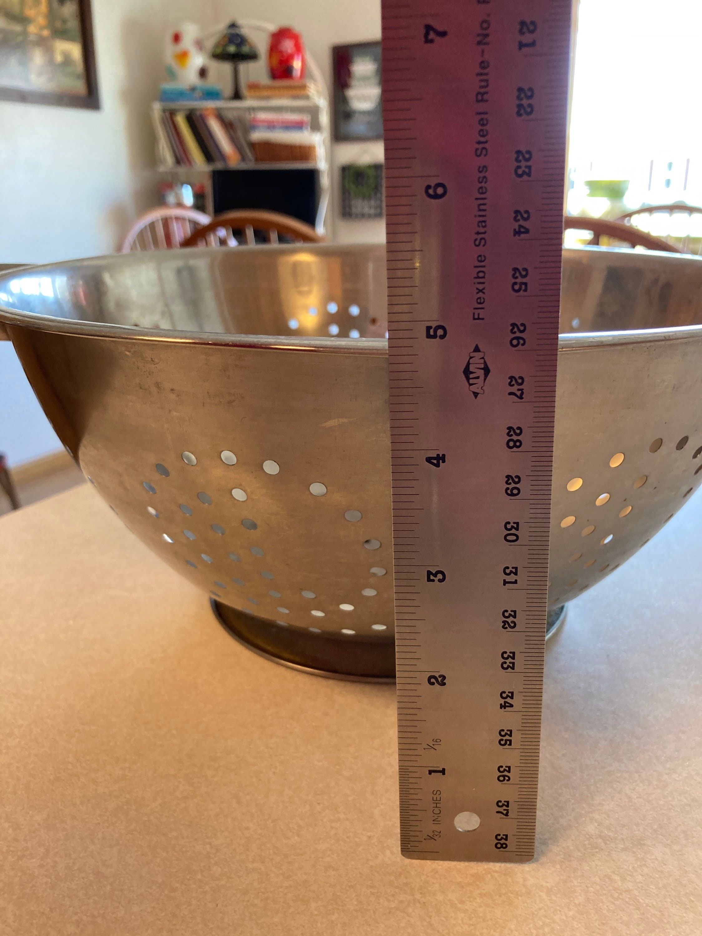 Vintage 11 Inch Colander Pedestal Colander With Handles - Etsy