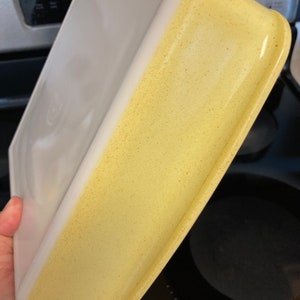 PYREX 222 Yellow Desert Dawn Square Baking Dish 8 X 8 Inch, Vintage ...