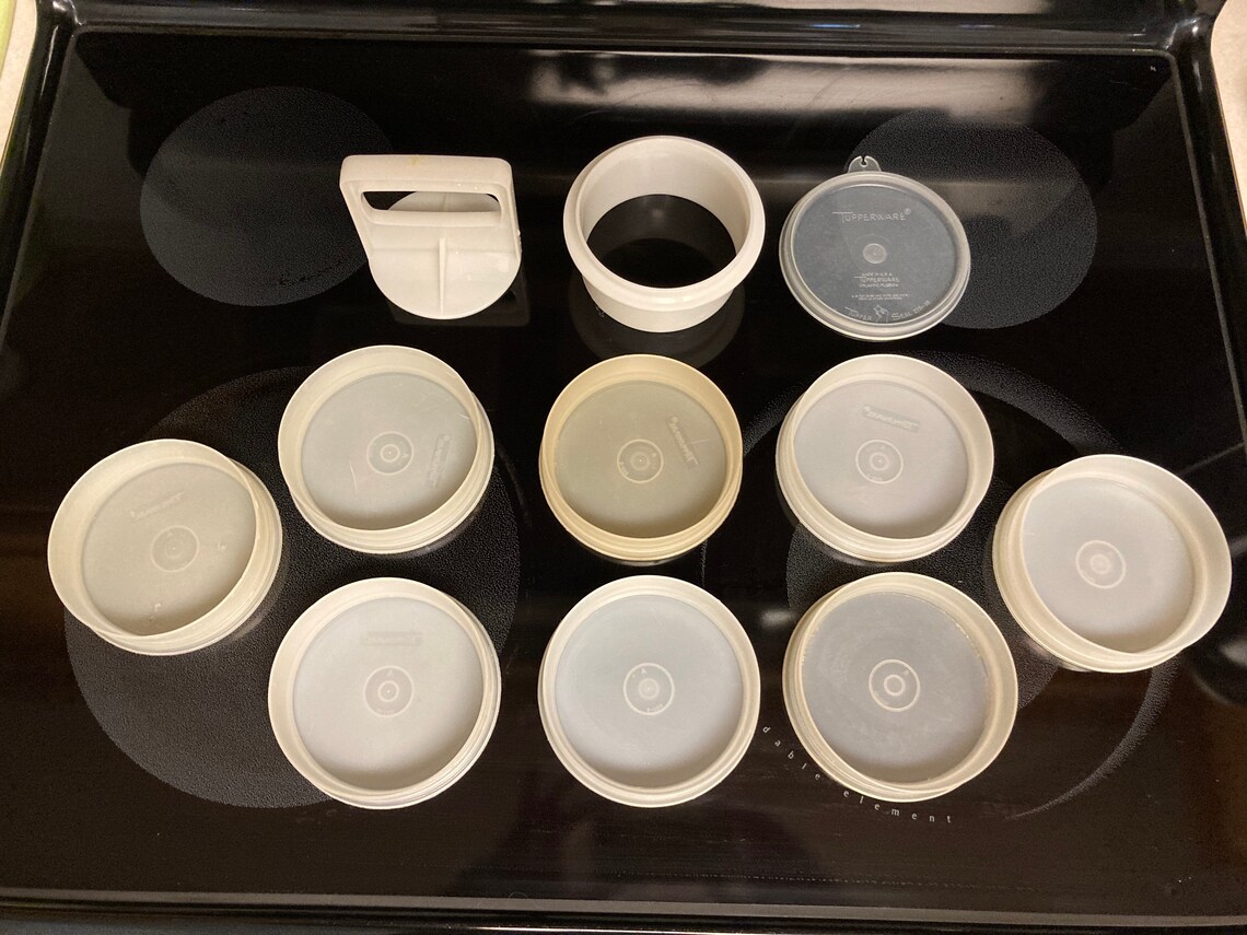 Vintage Tupperware Hamburger Patty Press Keeper Set One - Etsy