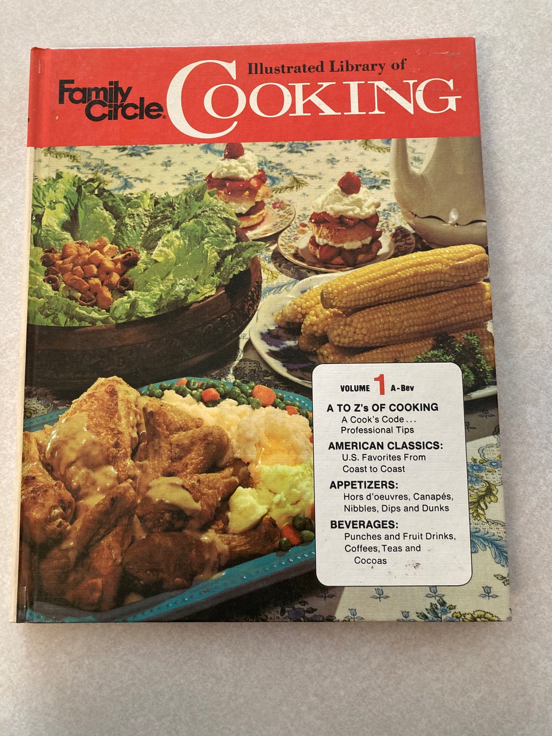 Vintage Family Circle Illustrated Library of Cooking 1972 Cookbook ...