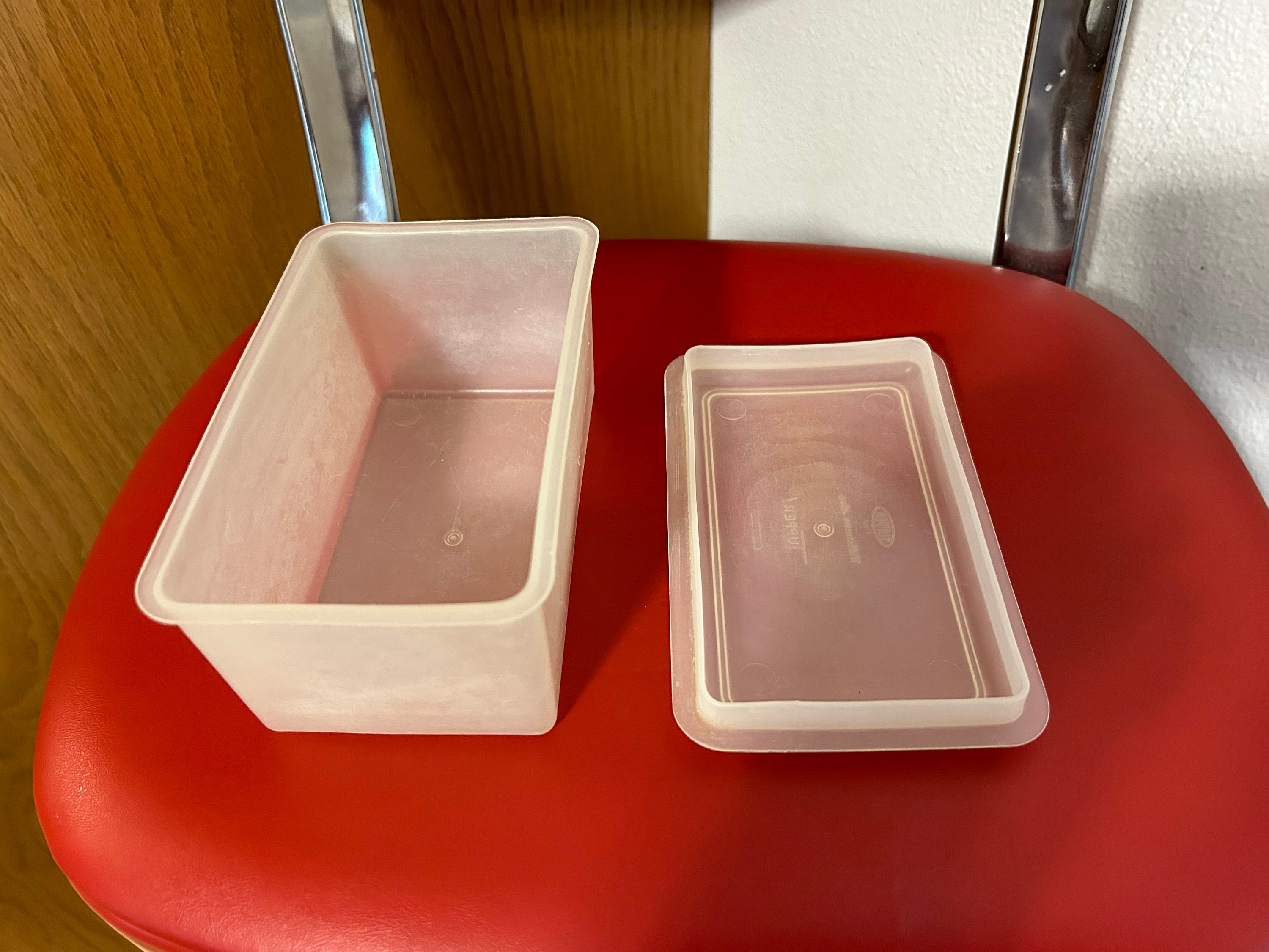 Vintage Sheer Tupper Tupperware Butter Dish Tupperware 2 - Etsy