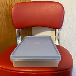 Vintage Tupperware Deli Keeper 794-12 Bacon Deli Keeper 795 Blue Lid - Etsy