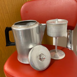 Vtg Kitchen Pride by Mirro Aluminium Stovetop Coffeemaker 499 ...