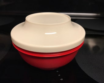 Red Tupperware Bowl | Etsy