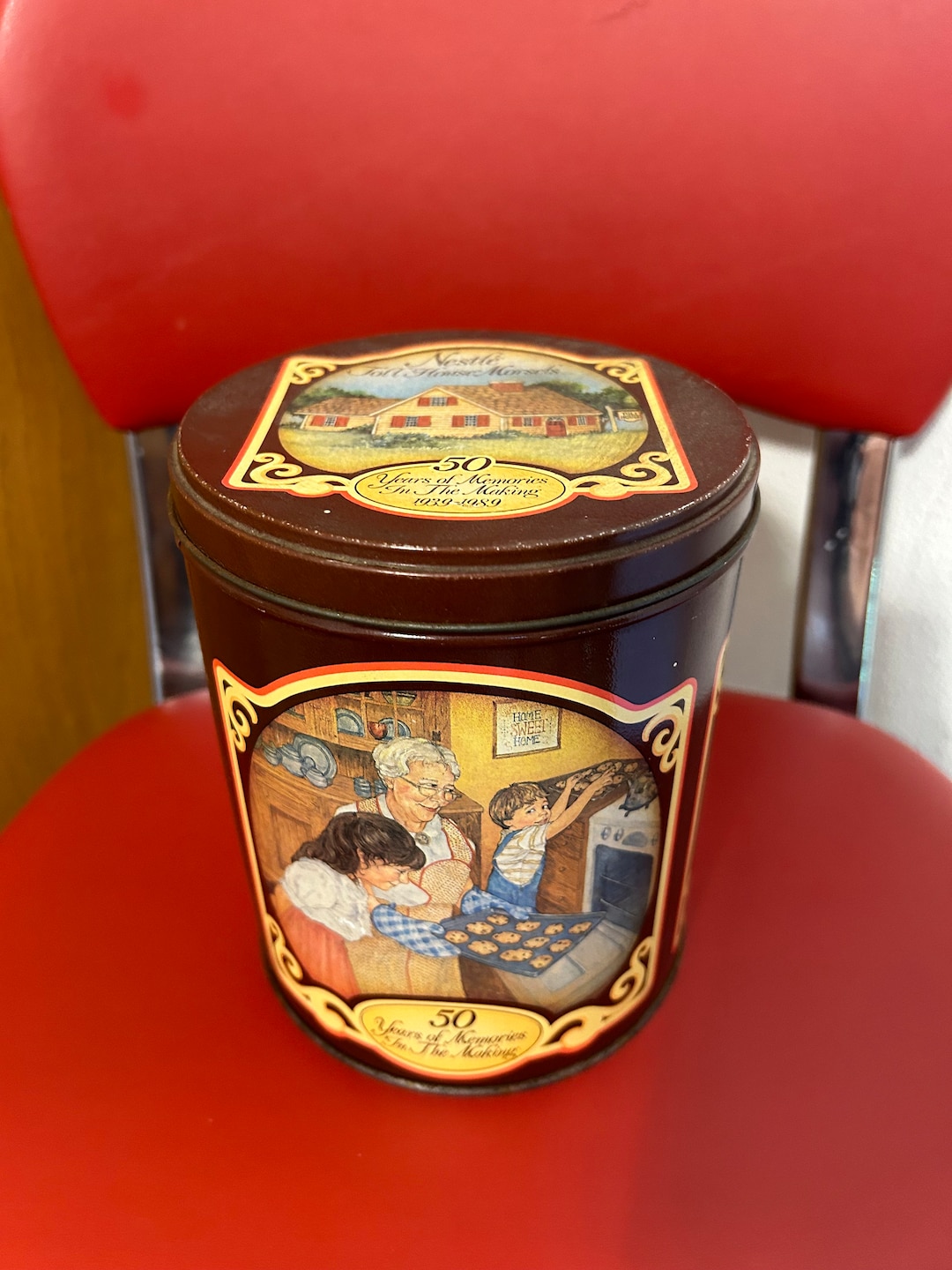 Toll House Nestle 50th Anniversary Canister Limited Edition Collector ...