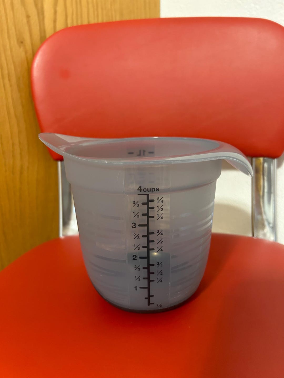 Tupperware Measuring Pitcher 4 Cup 1 L Prep Essentials 5435A Gray ...