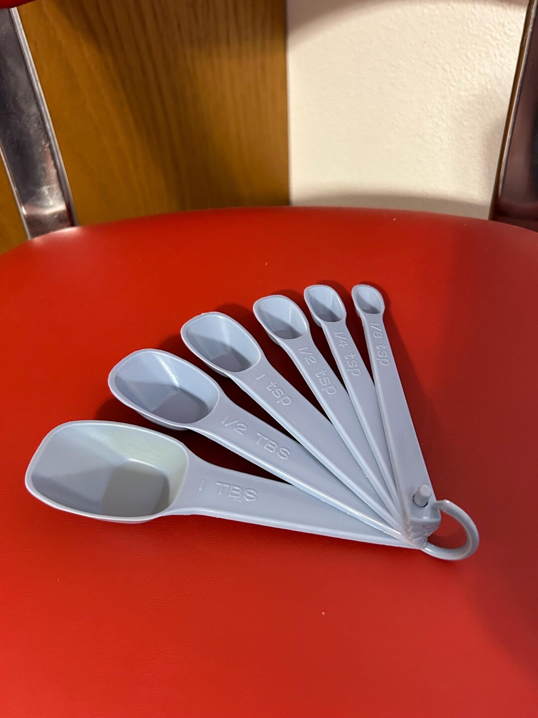 Vintage Rubbermaid Nesting Measuring Spoons #2231-2236 Blue Set of 6 - Etsy