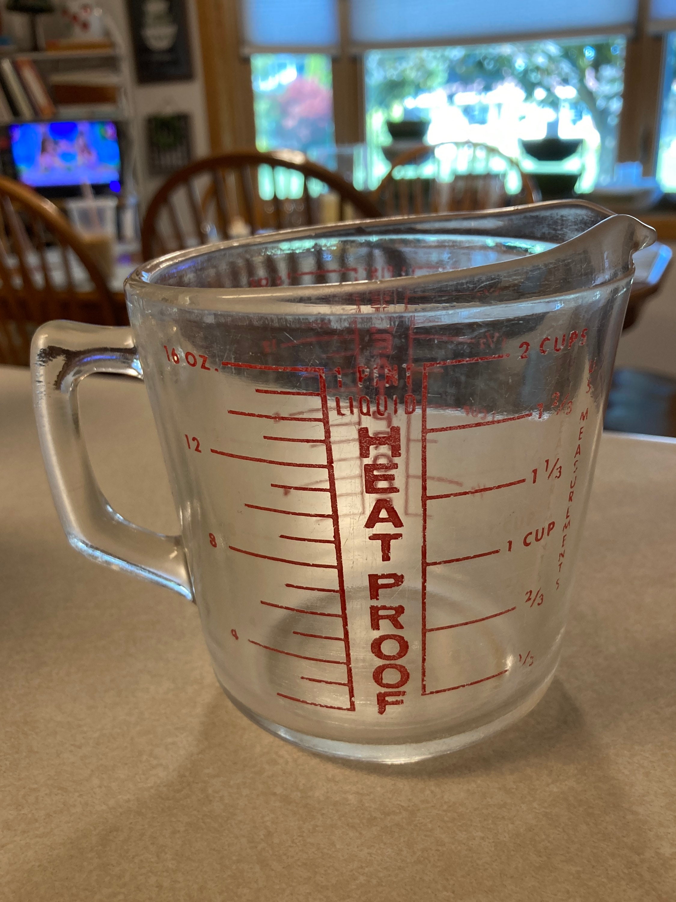1 Measuring Cup Of Water