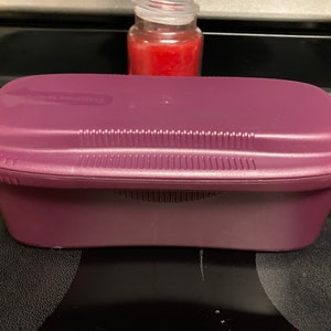 Tupperware Microwave Pasta Maker Spaghetti Cooker Strainer 1.9L #6775A ...