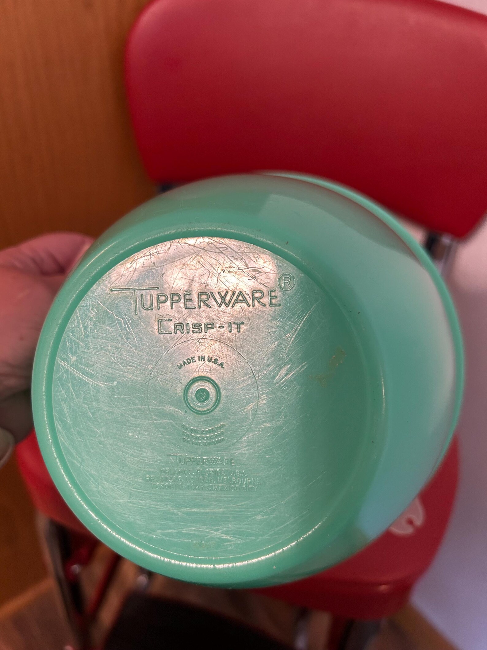 Vintage Tupperware Green Crisp-it Lettuce Keeper Crisper #679 - Etsy