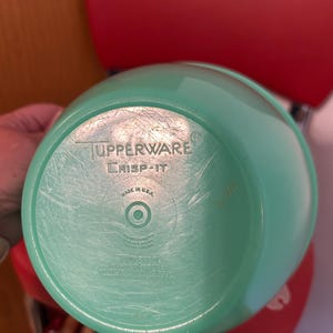 Vintage Tupperware Green Crisp-it Lettuce Keeper Crisper #679 - Etsy