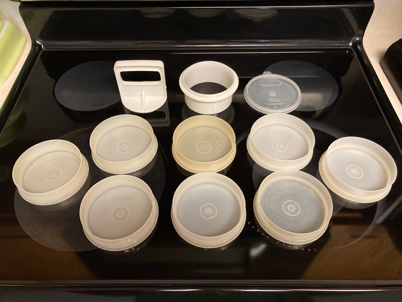 Vintage Tupperware Hamburger Patty Press Keeper Set One - Etsy