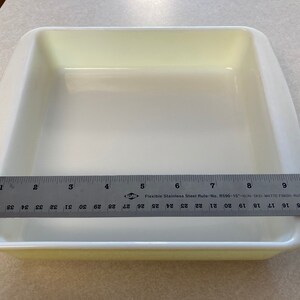 PYREX 222 Yellow Desert Dawn Square Baking Dish 8 X 8 Inch, Vintage ...