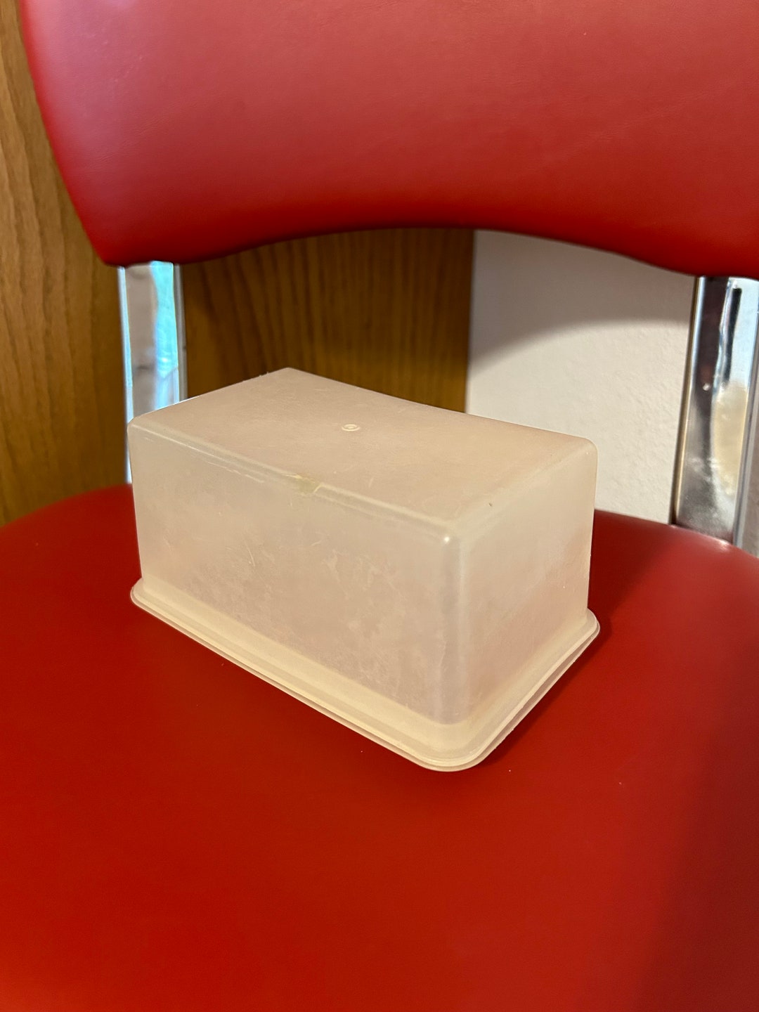 Vintage Sheer Tupper Tupperware Butter Dish, Tupperware 2 Stick Butter ...