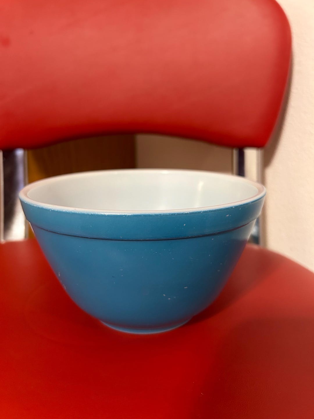 Vintage Pyrex 401 Primary Colors Blue Nesting Mixing Bowl B-10, Blue ...
